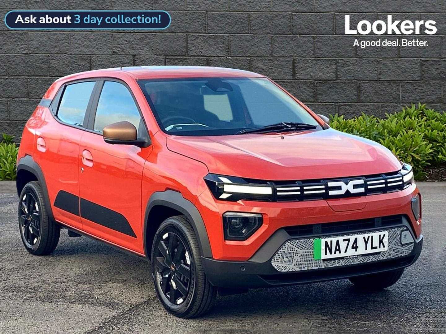 Dealer New DACIA SPRING 27Kwh Extreme 65 48Kw 5Dr Auto 2024 | Lookers Dacia
